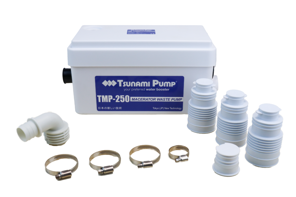Tsunami TMP-250 Macerator Waste Pump - Tsunami Pump