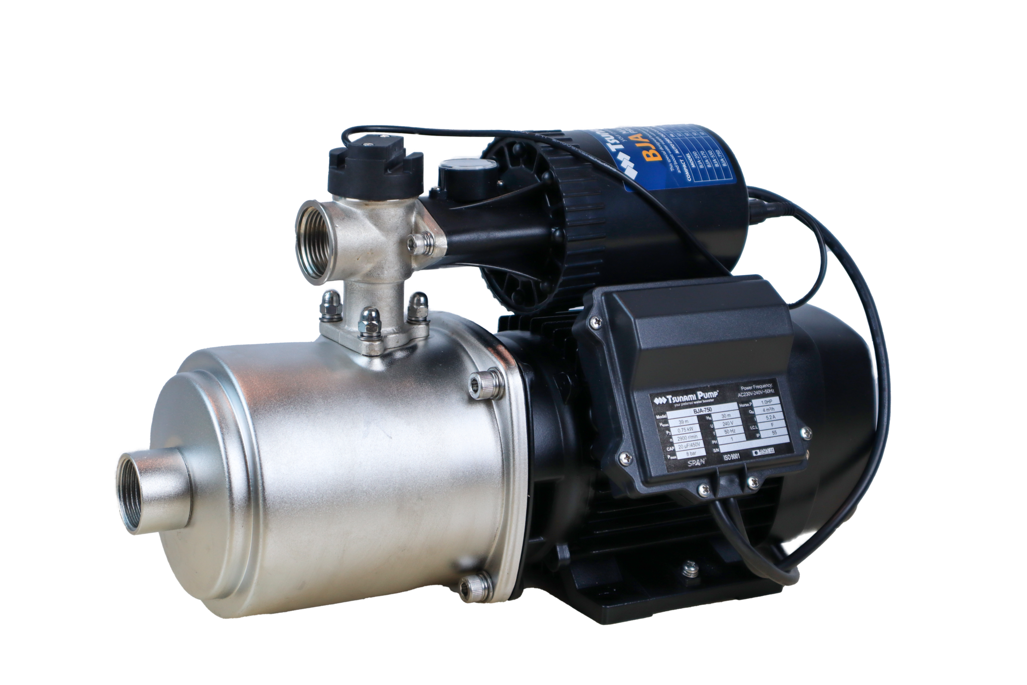 Tsunami Main Pipe Pressure Asist Pump BJA-750 - Tsunami Pump Tsunami Main Pipe Pressure Asist Pump BJA-750 - Tsunami Pump