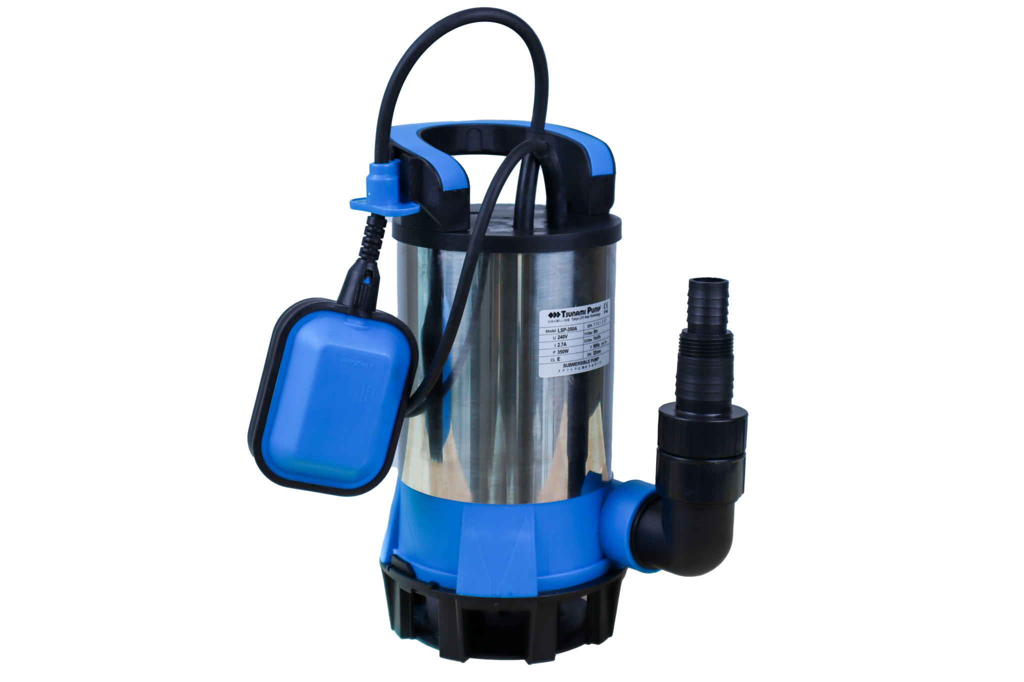 LSP-350 (3 in 1 Multi Function Submersible Pump) - Tsunami Pump