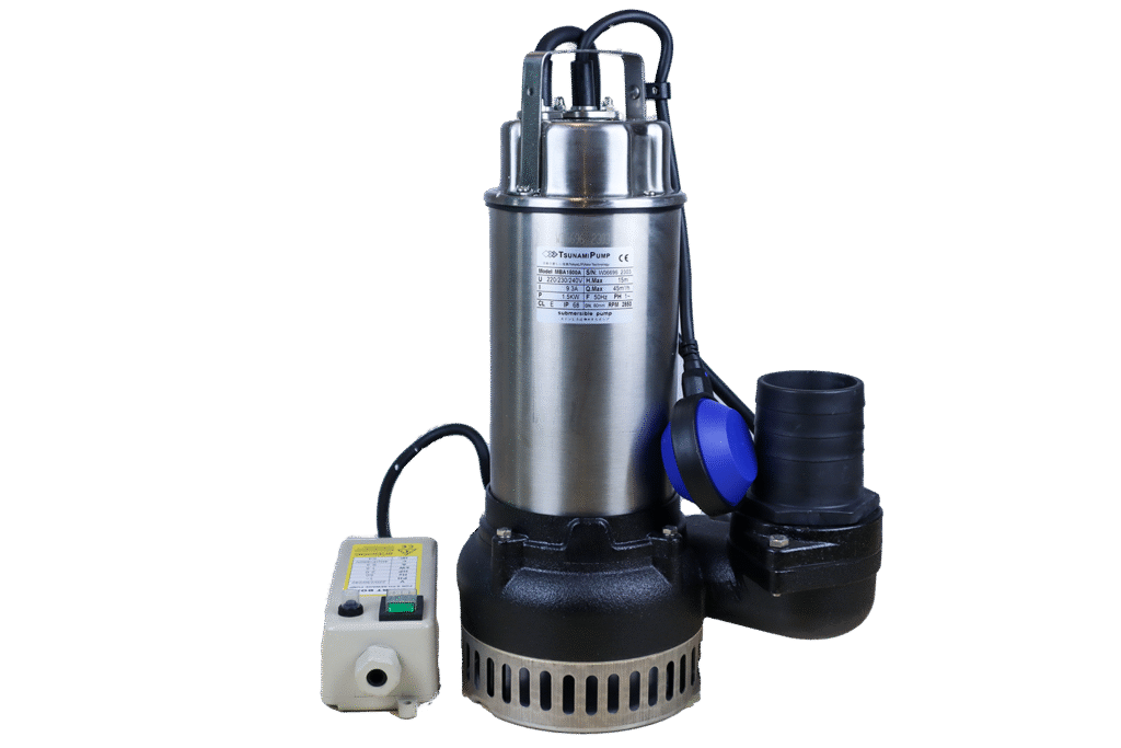 MBA1500A Industrial Submersible Sewage Pump (Automatic) - Tsunami Pump